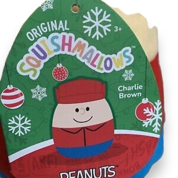 Kellytoy | Toys | Squishmallow 8 Inch Peanuts Charlie Brown Christmas ...